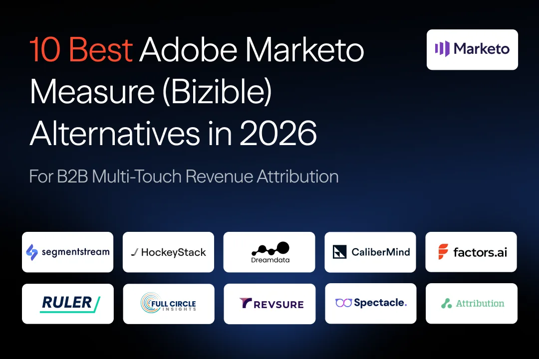 10 Best Bizible (Marketo Measure) Alternatives — SegmentStream